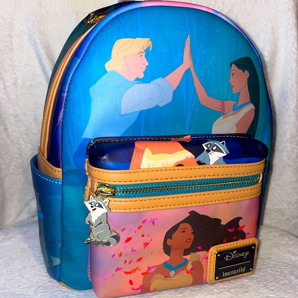 Loungefly | Bags | Loungefly Disney Pocahontas Princess Scenes Backpack ...